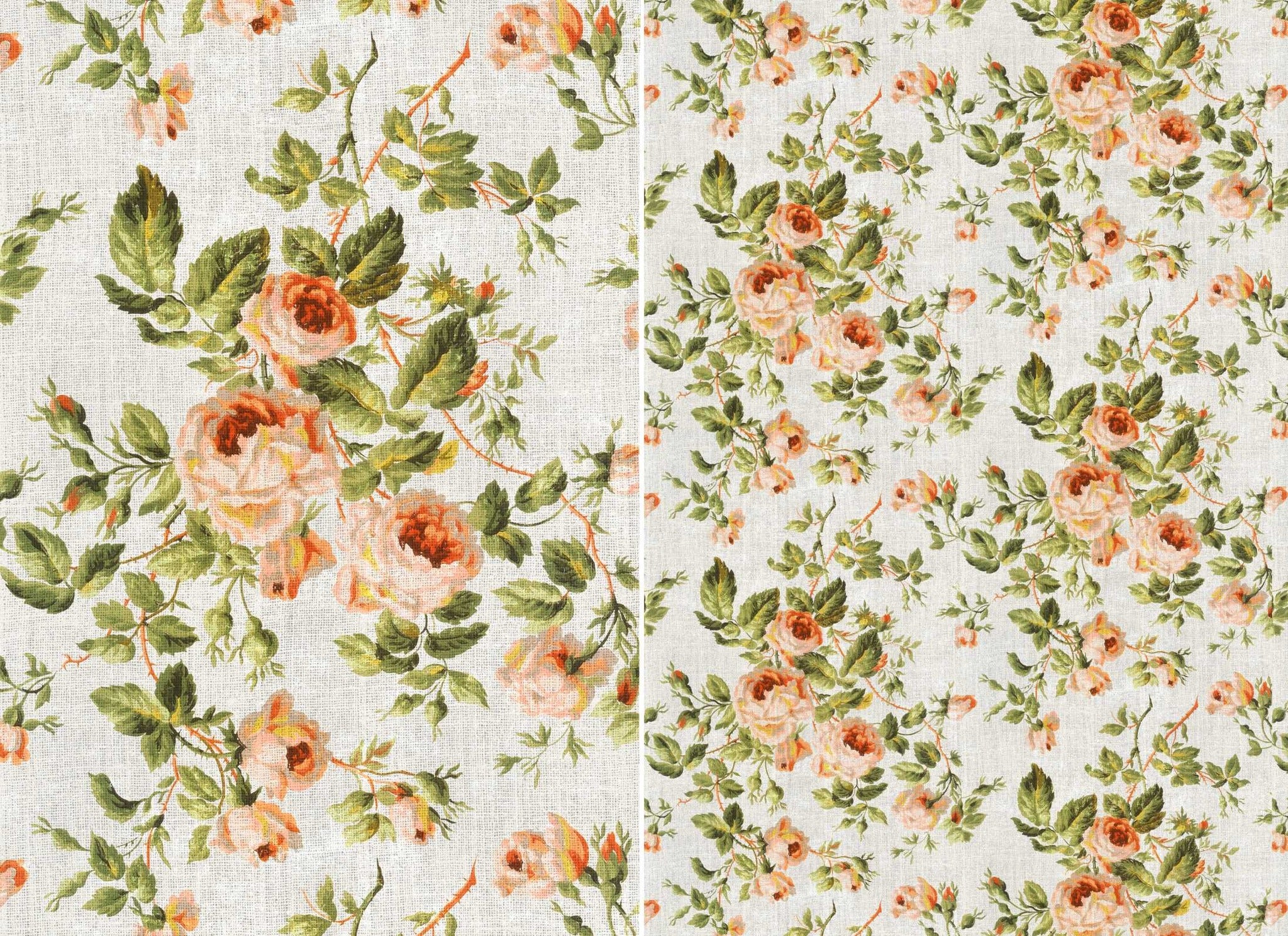 Burlap Roses - Roycycled Decoupage Paper – Flippin Furniture Shop