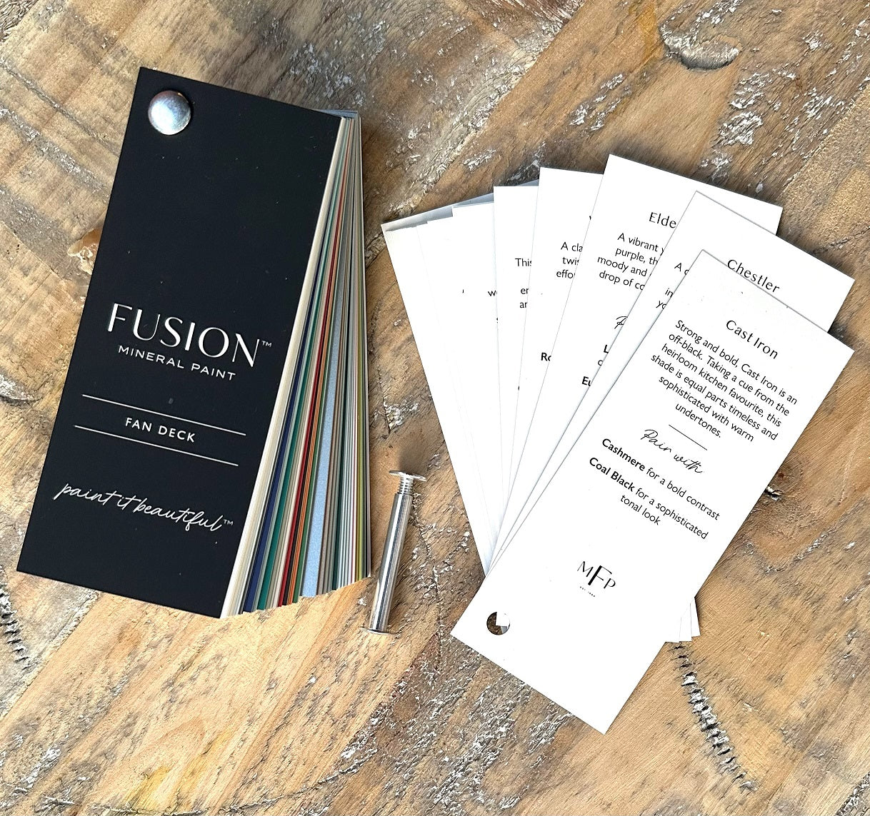 Fan Deck (including 2024 colors) - Fusion – Flippin Furniture Shop
